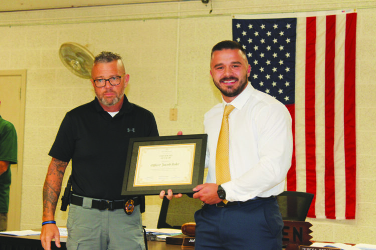 Two Goshen Police District officers recognized for life-saving efforts ...
